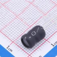 China Electronic Equipment Inductor PROD Tech PDPTAT0608-101K with Copper Wire 2UEW 155 and Black Cover Tube for sale