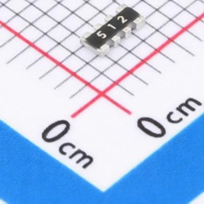 China Thick Film Array Chip Resistors RALEC RTA03-4D512JTP RoHS Compliant Lead Free Halogen Free for sale