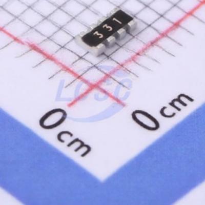 China Lead Free Halogen Free RoHS Compliant Thick Film Array Chip Resistors RALEC RTA03-4D331JTP Electronic for sale