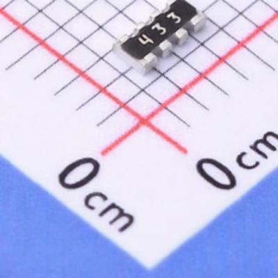 China Thick Film Array Chip Resistors RALEC RTA03-4D433JTP RoHS Compliant 0603 Size 1 Watt Power for sale