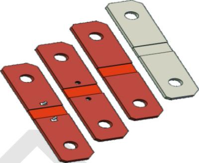 China Automotive grade RESI ARCS6918FL100S4 shunt resistor with low current coefficient and flat structure for sale