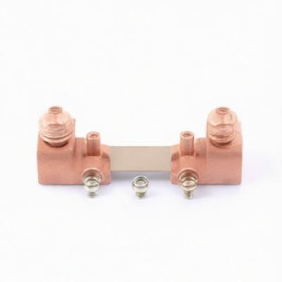 China High accuracy 50 amp precision alloy shunt resistor RTCS0050B050Z00 with low temperature coefficient for sale