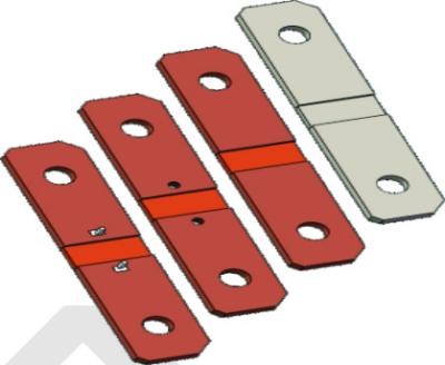China High current automotive shunt resistor RESI ARCS8518FL100S4 with low thermal emf and excellent stability for sale