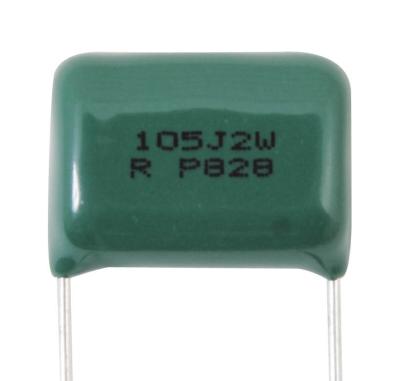 China Metallized Polypropylene Film Capacitor Rubycon 450MPK105J with Reduced Audible Noise and Safety Coating for sale