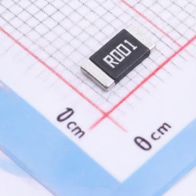 China Metal Current Sensing Chip Resistors RVR HIXD25NR001J Type 2512 1206 0805 Series with 3W Power and Low TCR for sale