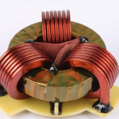 China Power inductor Ruishen RSCM11548-5mH-3P featuring 5mH inductance and AC2500V pot voltage for safety for sale