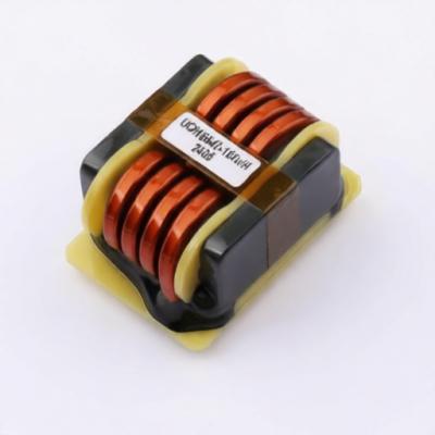 China Common Mode Filter Inductor Ruishen UCM5045-150uH-2P with High Saturation Current and Low Resistance for sale