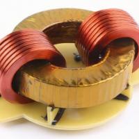 China High reliability inductor Ruishen RSCM11748-5mH-2P with 5 millihenry inductance and 1 amp rated current for sale