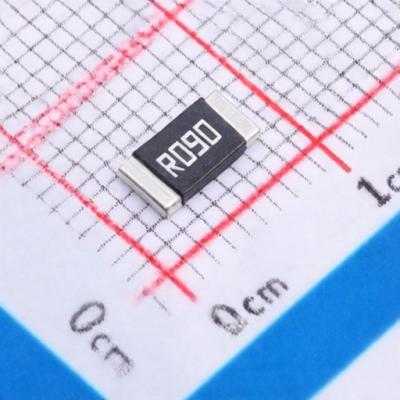 China Metal Current Sensing Chip Resistors RVR HIXD25LR090J Series 2512 1206 0805 with 3W Power and Low TCR for sale