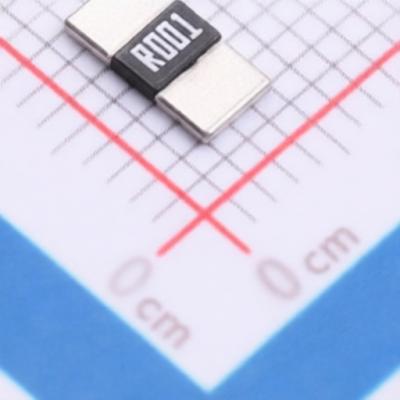 China Metal Current Sensing Chip Resistors RVR HIDD25LR001J Type 2512 1206 0805 Series with 3W Power Rating for sale