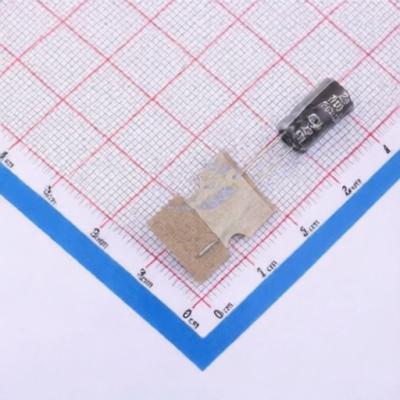 China Miniature Aluminum Electrolytic Capacitors SAMWHA WL1E107M6L011PC with Low Impedance and Wide Temperature Range for sale