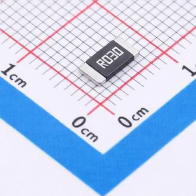 China Metal Current Sensing Chip Resistors RVR HIXD25NR030F Type 2512 1206 0805 Series with 3W Power and Low TCR for sale