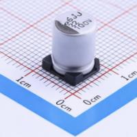 China SAMYOUNG BXJ100V22UF8 10 Vertical SMD Aluminum Electrolytic Capacitors Suitable for STB Applications for sale