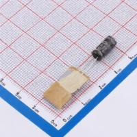 China 112 miniature aluminum electrolytic capacitors featuring wide voltage range SAMWHA RD1J226M05011PC included for sale