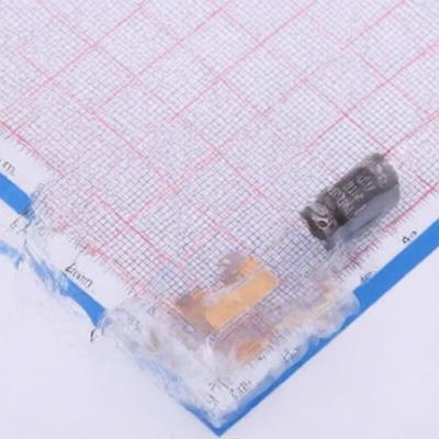 China miniature aluminum electrolytic capacitors SAMWHA RD2A107M10016PA with safety vent and solvent proof design for sale