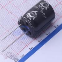 China Miniature Aluminum Electrolytic Capacitors SAMYOUNG NFA350V100M18*25LO Featuring High Ripple Current and Long Life for sale