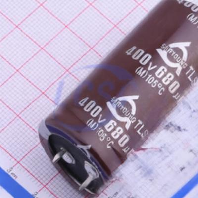 China High Voltage Electrolytic Capacitors SAMYOUNG TLS 400V680 30 50 Ideal for Inverter and SMPS Circuits for sale
