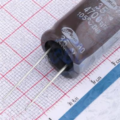 China miniature aluminum electrolytic capacitors SAMWHA RD1V478M1835MBB180 with low impedance ratio at low temperature for sale