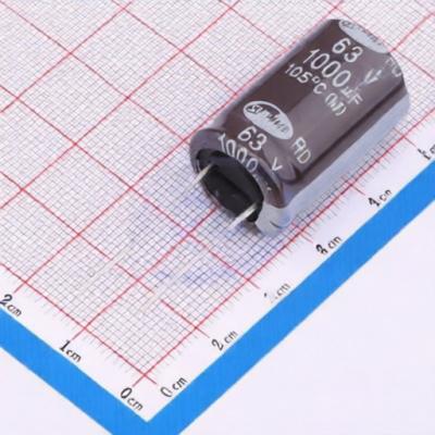 China Durable Miniature Aluminum Electrolytic Capacitors SAMWHA RD1J108M16025BB180 Complying with RoHS Standards for sale