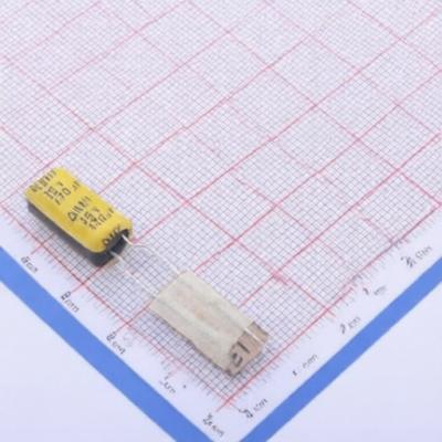 China Miniature Aluminum Electrolytic Capacitor SAMYOUNG NXH25V470M8*15 5.0TP Suitable for Adaptors LED TV for sale