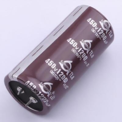 China Durable Aluminum Electrolytic Capacitors SAMYOUNG TLS450V1200M35*70 V Suitable for Inverter and Smps for sale