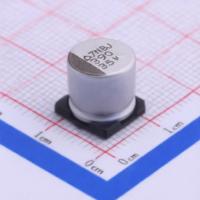China SAMYOUNG BXJ 35V390 10 10 vertical SMD aluminum electrolytic capacitor compliant with AEC Q200 standards for sale