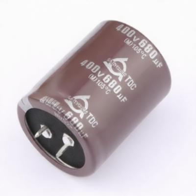 China SAMYOUNG TDC 400V680 35 45 aluminum electrolytic capacitor suitable for smps inverter power circuits for sale