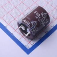 China Halogen free aluminum electrolytic capacitors samyoung tls450v100m22*25 v optimized for smps and inverter for sale