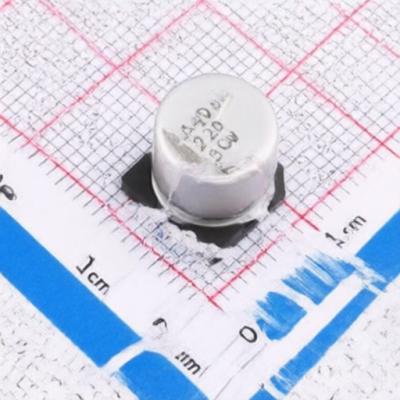 China 55BDS MVK series capacitor SAMYOUNG MVK50V220M10*10 10TP vertical SMD aluminum electrolytic surface mount type for sale