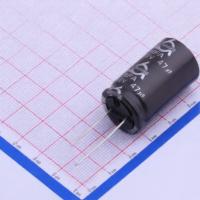 China Miniature Aluminum Electrolytic Capacitor SAMYOUNG NFA500V47M18*31.5 LO Suitable for DC Applications for sale