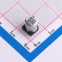 China Temperature resistant SAMYOUNG BXJ25V100M6.3*8 6.3TP aluminum electrolytic capacitor for electronics for sale