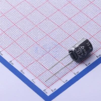 China Miniature Aluminum Electrolytic Capacitors SAMYOUNG NFC200V22M10*12.5 LO RoHS Compliant High Ripple for sale