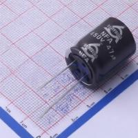 China SAMYOUNG NFA450V47M18 25 LO Miniature Aluminum Electrolytic Capacitors Halogen Free and RoHS Compliant for sale