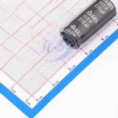 China Low Impedance Long Life Miniature Aluminum Electrolytic Capacitors SAMYOUNG NXA100V220M12.5*25 LO Series for sale