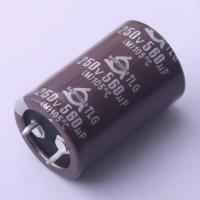 China Long Life SAMYOUNG TLG250V560M25.4*40 V Aluminum Capacitor Suitable for Harsh Temperature Conditions for sale