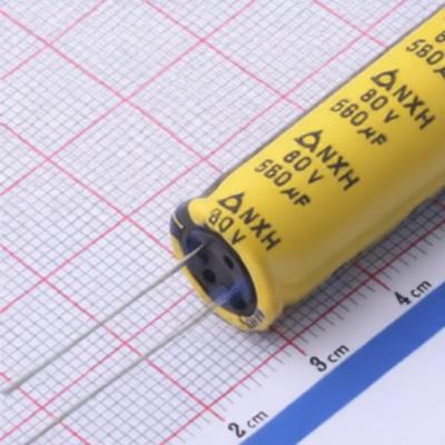 China High voltage SAMYOUNG NXH80V560M12.5 40 LO capacitor used in various industrial electronic systems for sale