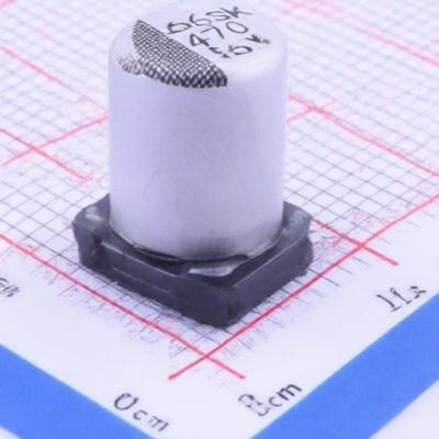 China SAMYOUNG MVK 16V470 8 10 Vertical SMD Capacitors Suitable for CD DVD ROM and Navigation Applications for sale