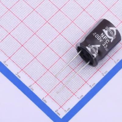 China Miniature Aluminum Electrolytic Capacitors RoHS Compliant SAMYOUNG NFC 400V33 16 20 for SMPS and IP Board for sale