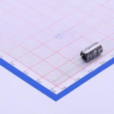 China Miniature Aluminum Electrolytic Capacitor SAMYOUNG NXA25V100M6.3*11 LO with Halogen Free Compliance for sale