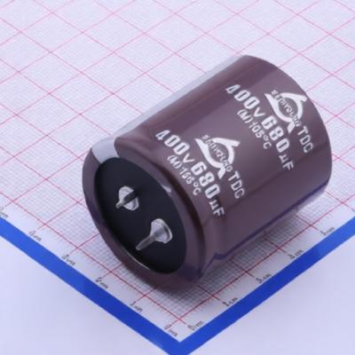 China Durable and Stable Aluminum Electrolytic Capacitor SAMYOUNG TDC400V680M35*40 for Various Electronics for sale