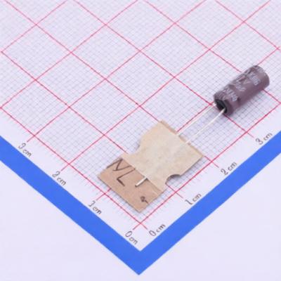 China miniature aluminum electrolytic capacitor SAMYOUNG KMG10V220M5 11 2.5TP with 1000 to 2000 hours load life for sale
