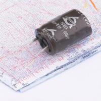 China miniature aluminum electrolytic capacitors SAMYOUNG NFA400V100M18 25 LO with RoHS compliance and long life for sale