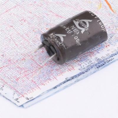 China miniature aluminum electrolytic capacitors SAMYOUNG NFA400V100M18 25 LO with RoHS compliance and long life for sale
