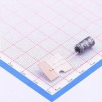 China miniature aluminum electrolytic capacitors SAMYOUNG NXA25V100M6.3*11 2.5TP for adapters and ip board circuits for sale