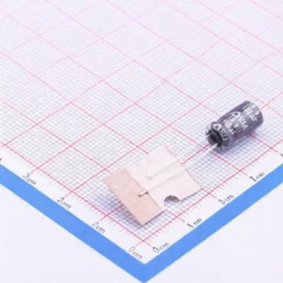 China miniature aluminum electrolytic capacitors SAMYOUNG NXA25V100M6.3*11 2.5TP for adapters and ip board circuits for sale