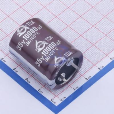 China SAMYOUNG TDA35V10000M25.4 35 V Aluminum Electrolytic Capacitors for Performance in Power Supply Systems for sale