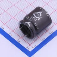 China Miniature Aluminum Electrolytic Capacitors SAMYOUNG NFC450V47M18*20 3.5CC with Long Life Performance for sale