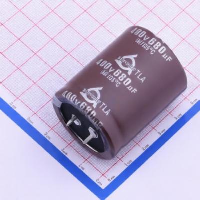 China High reliability SAMYOUNG TLA 400V680 35*45 capacitor for smps and inverter power management solutions for sale