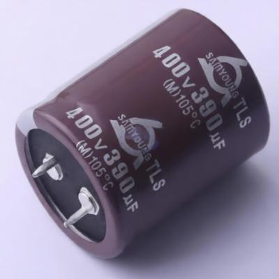 China high ripple current capacitor SAMYOUNG TLS400V390M30*35 V for in inverter and switched mode power supplies for sale