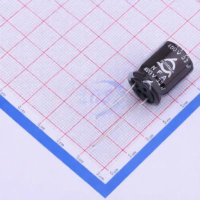 China SAMYOUNG NFA 400V33 M 16 20 Miniature Aluminum Electrolytic Capacitor with High Ripple and Long Life for sale